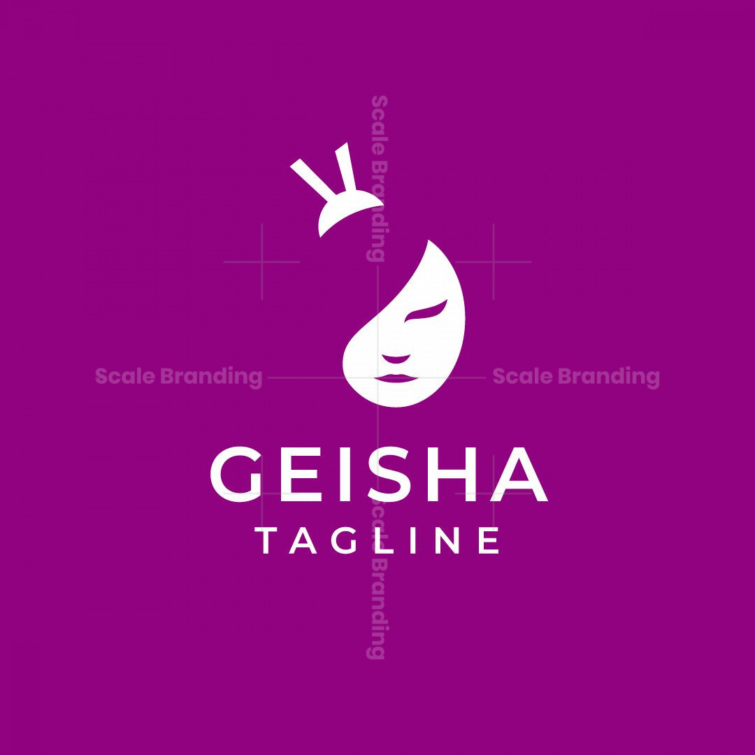 Geisha Beauty Fashion Shopping Logo | Scalebranding