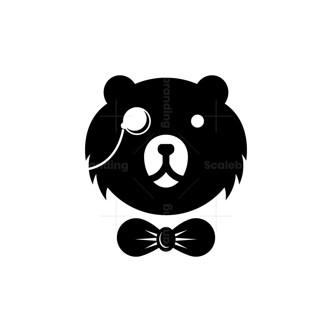 Gentleman Bear Logo | Scalebranding