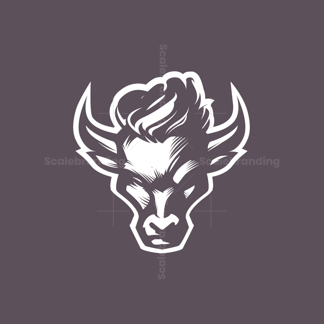 Gentleman Bull Barbershop Logo | Scalebranding