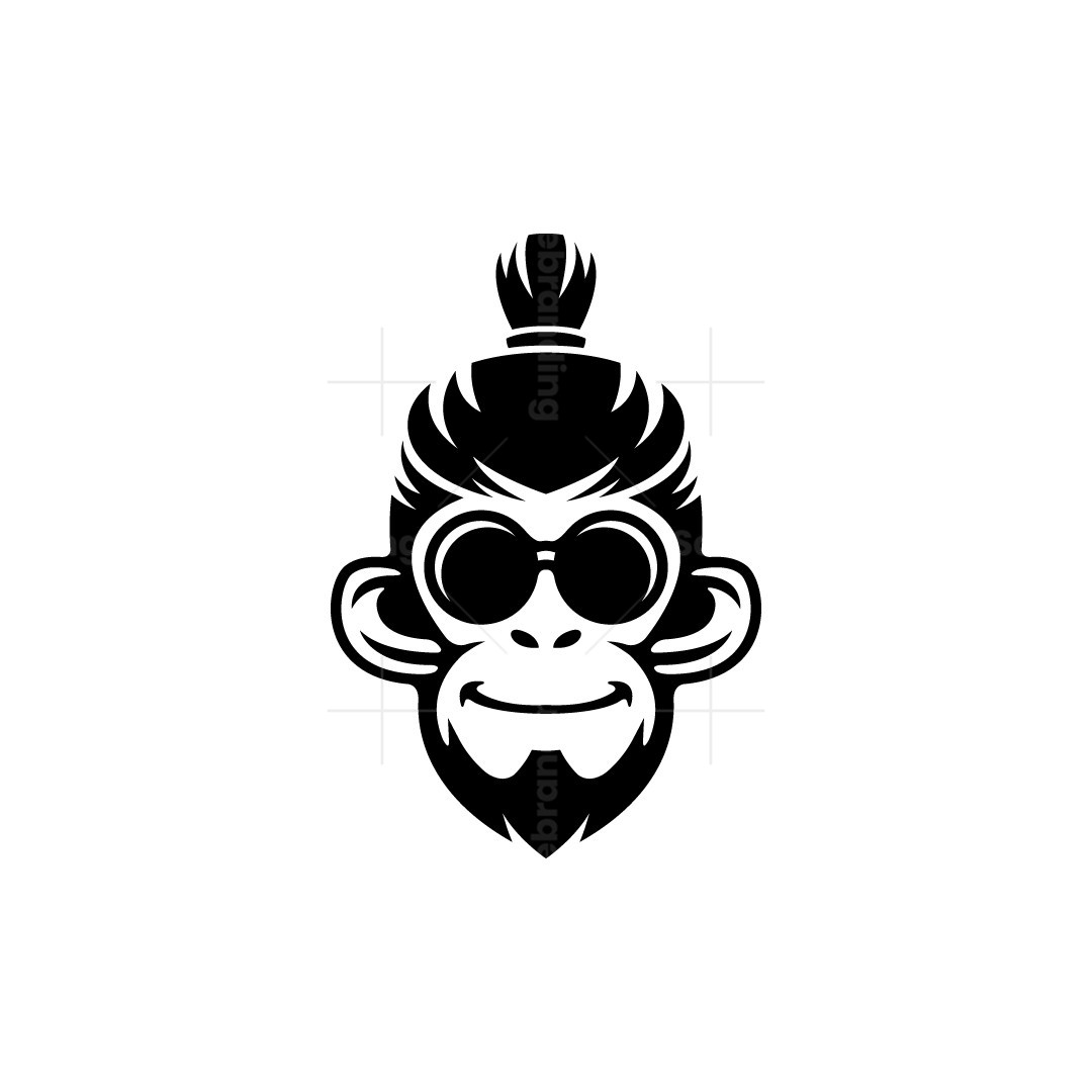 Gentleman Monkey Logo | Scalebranding