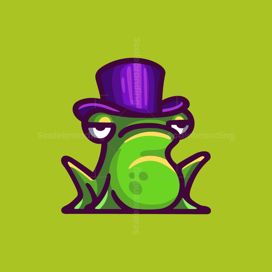 Gentlemen Frog Logo | Scalebranding