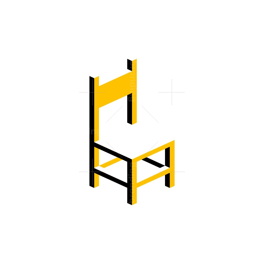 Geometric Chair Logo | Scalebranding