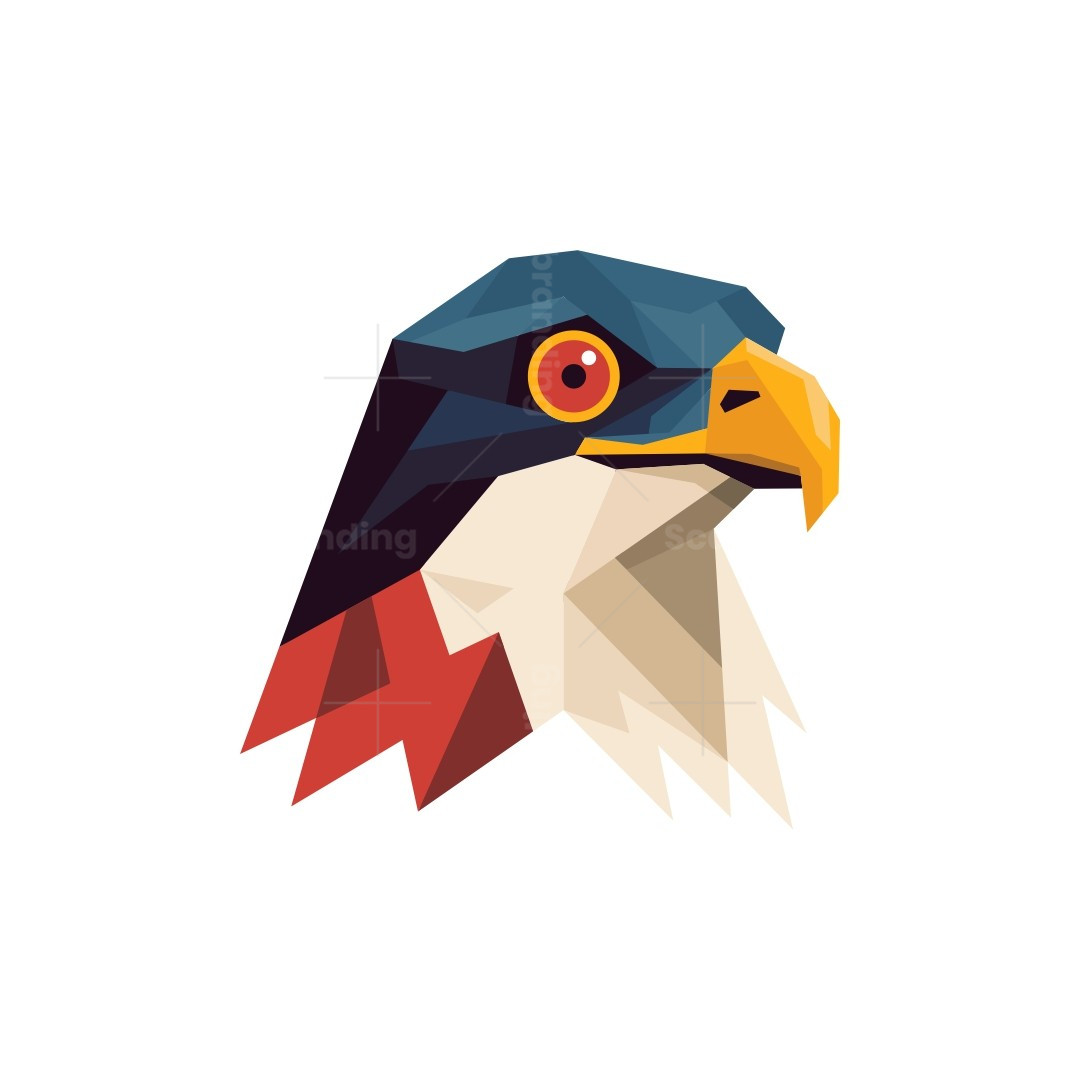 Geometric Eagle Logo | Scalebranding