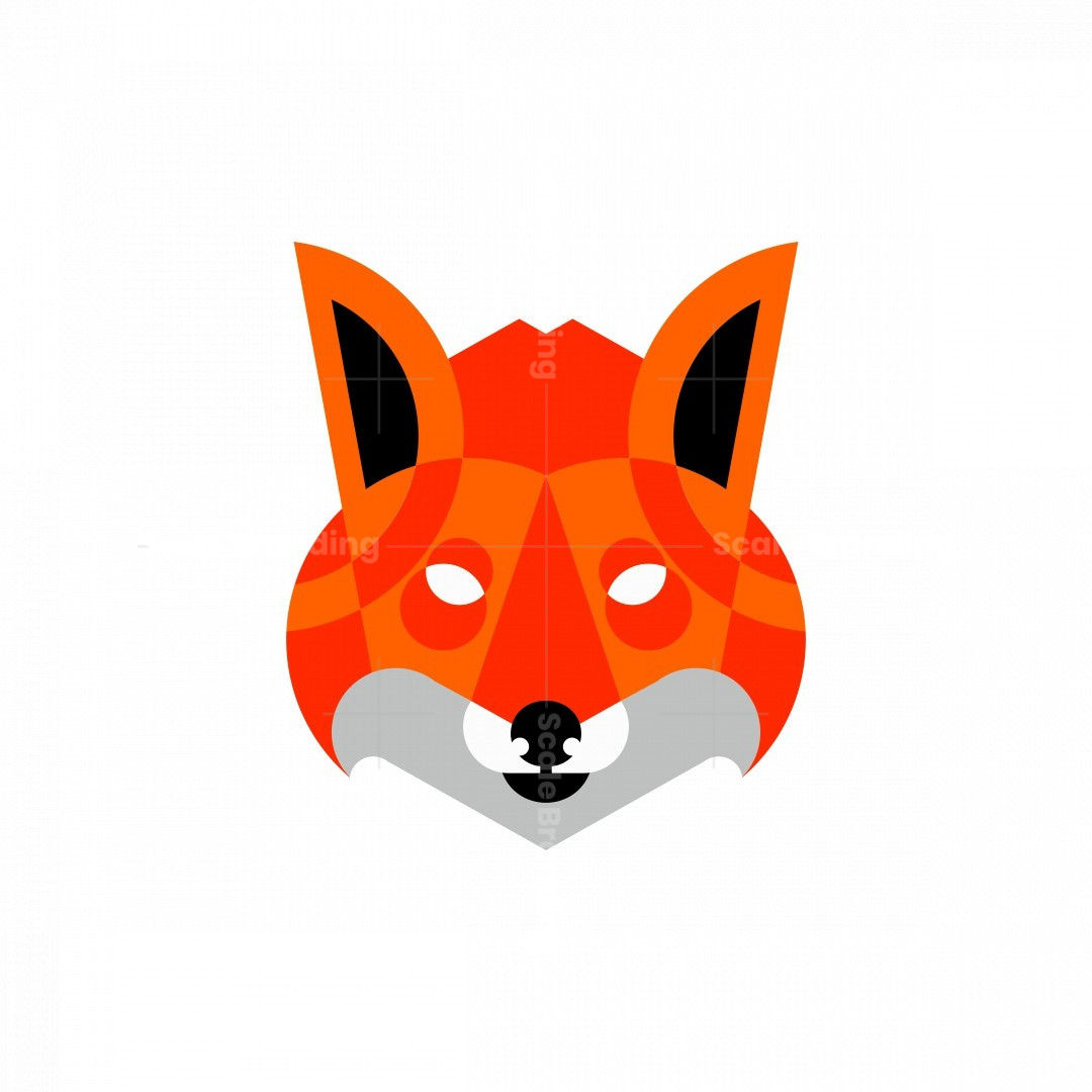 Geometric Fox Icon Logo | Scalebranding