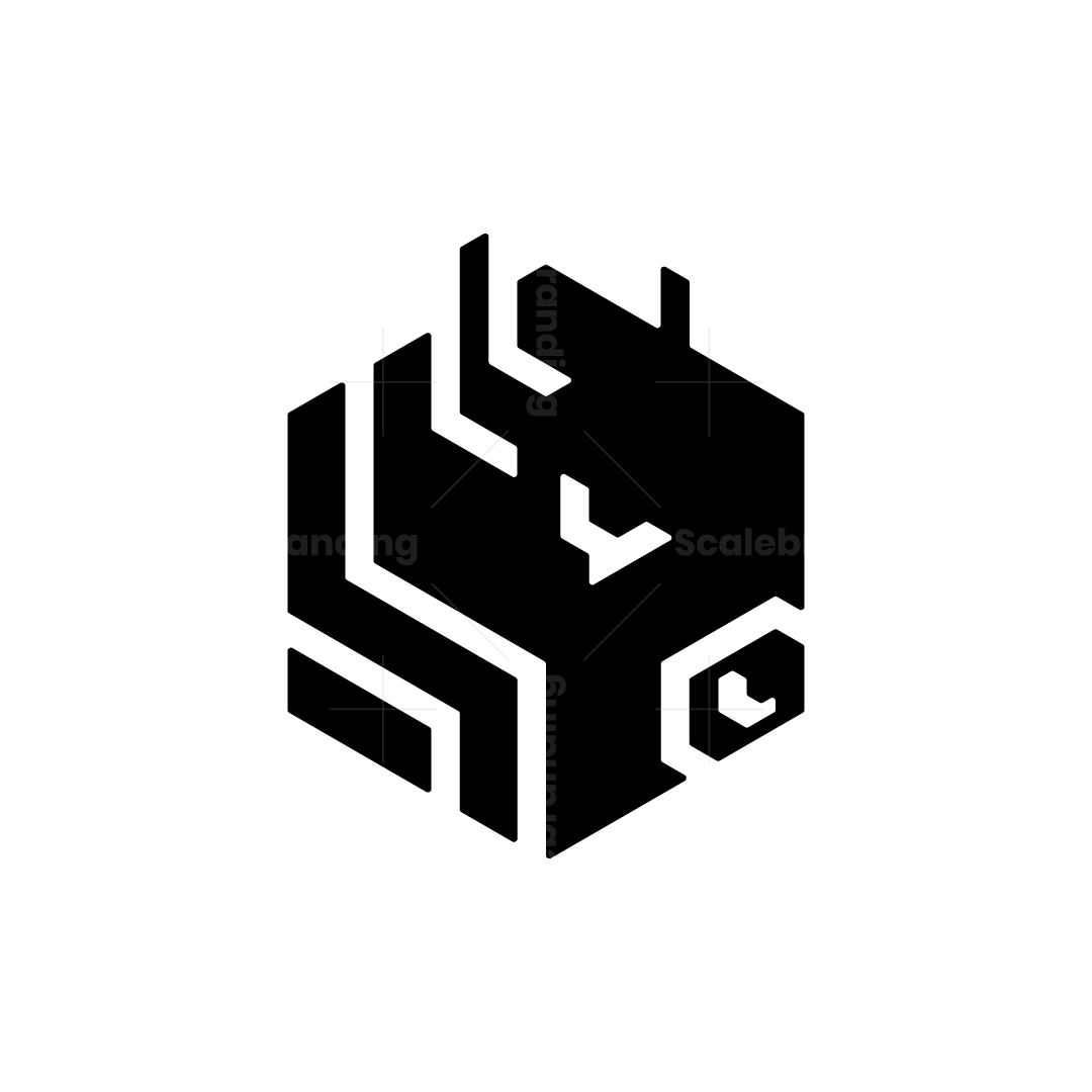 Geometric and Modern Hexagonal Bison logo | Scalebranding