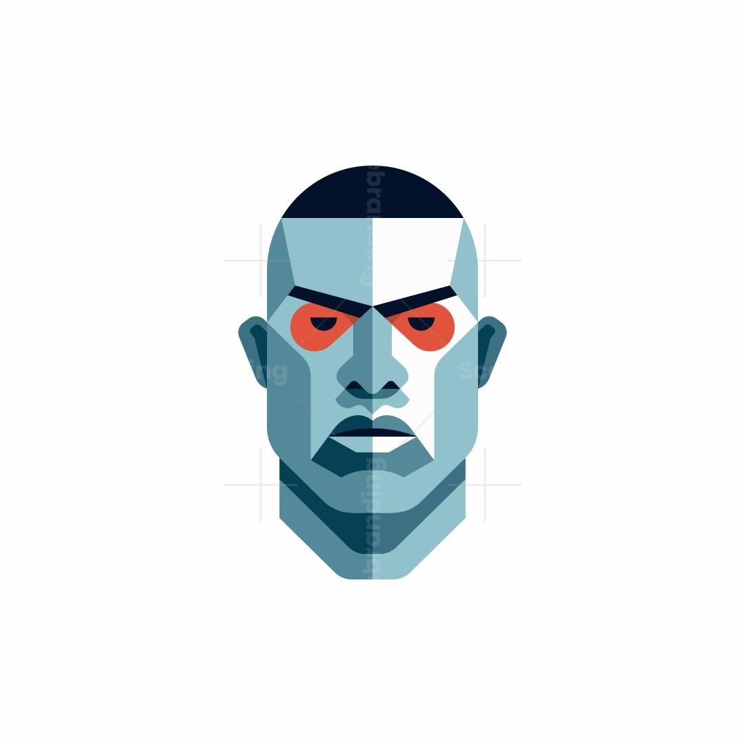 Geometric Man Logo | Scalebranding