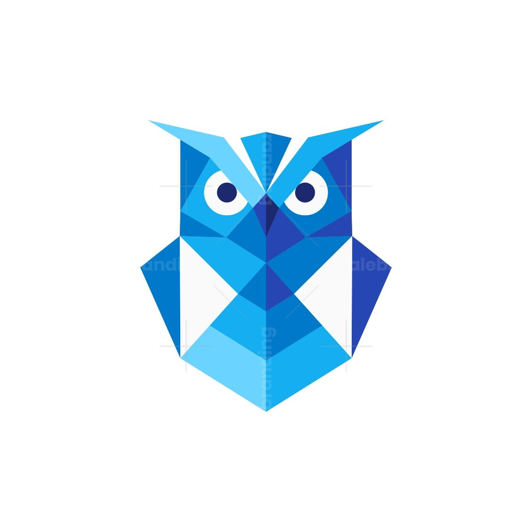 Geometric Owl Logo | Scalebranding