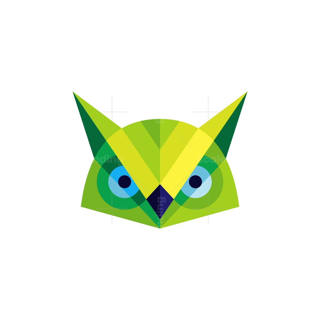Geometric Owl Logo | Scalebranding