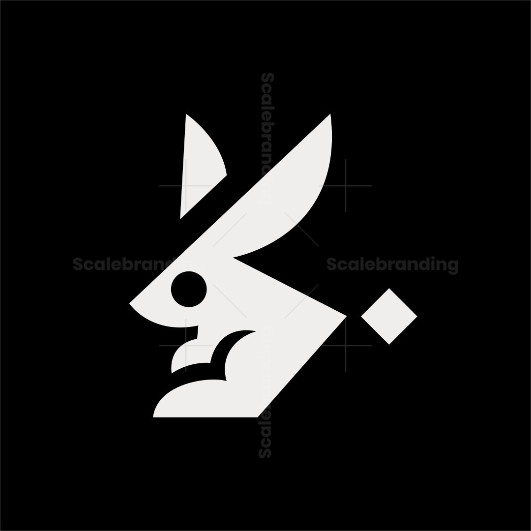 Geometric Rabbit Logo | Scalebranding