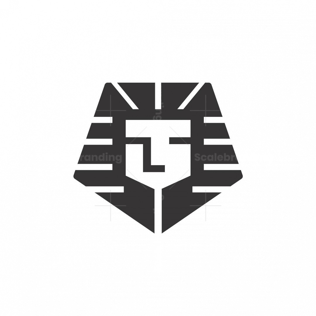 geometric Spinx Logo | Scalebranding