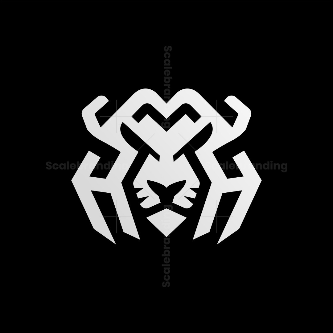 Geometric Tiger Head Logo | Scalebranding