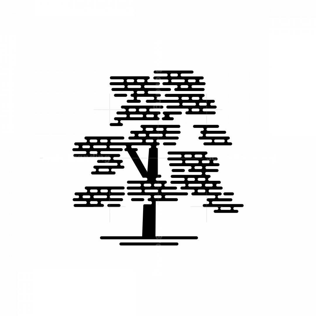 Geometric Tree Icon Logo | Scalebranding