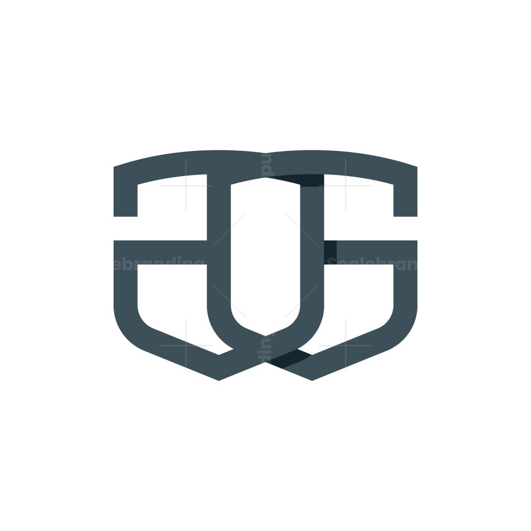 GG Double Shield Logo | Scalebranding