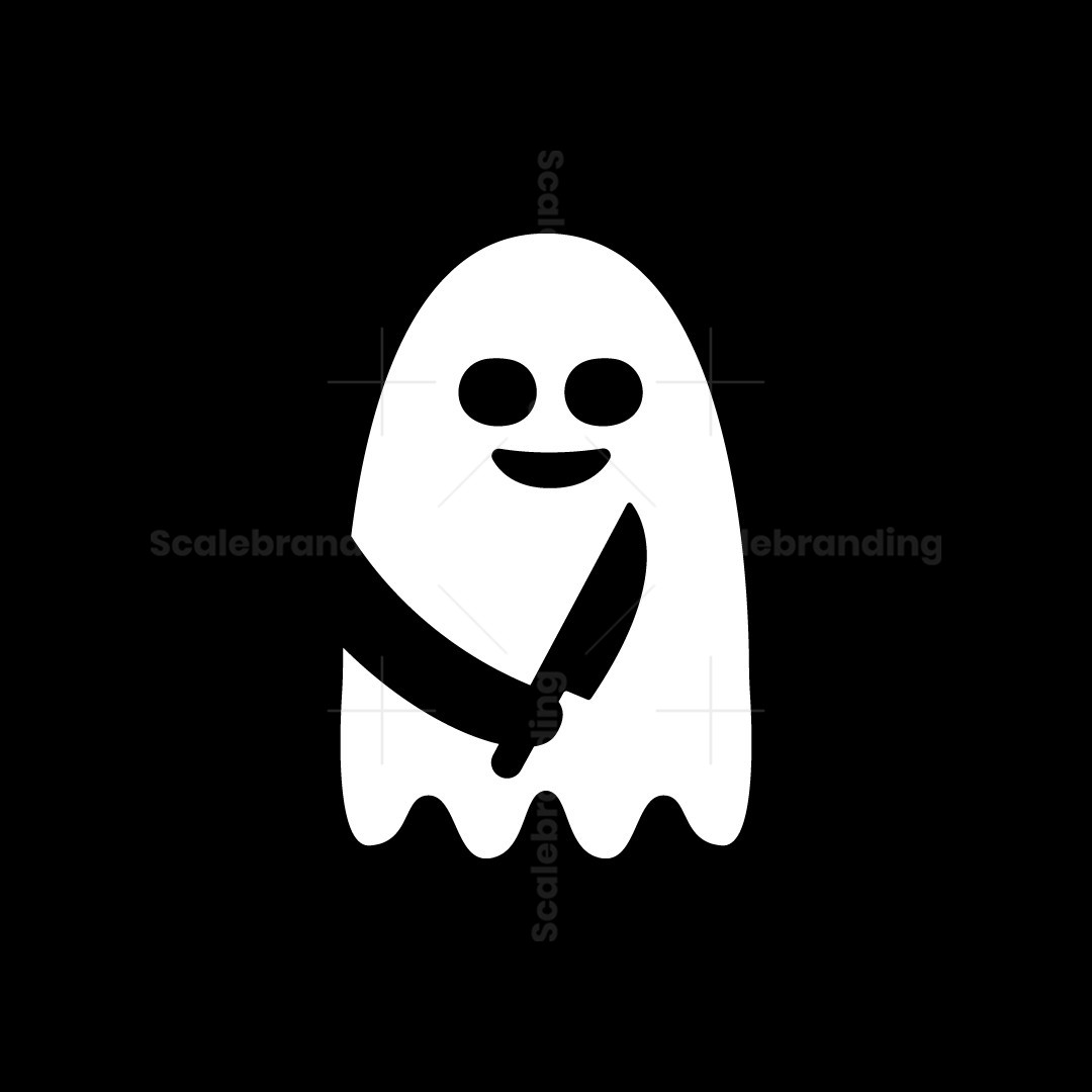 Ghost and Knife Logo | Scalebranding