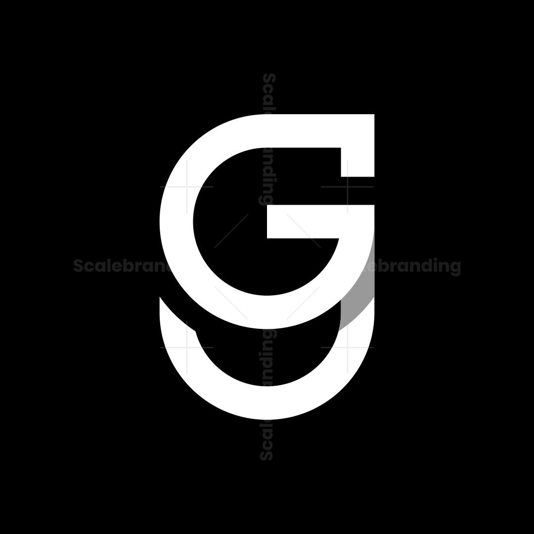 GJ Or JG Monogram Logo | Scalebranding