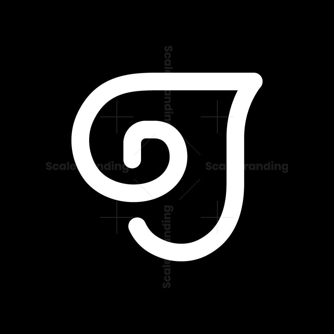 GJ Or JG Monogram Logo | Scalebranding