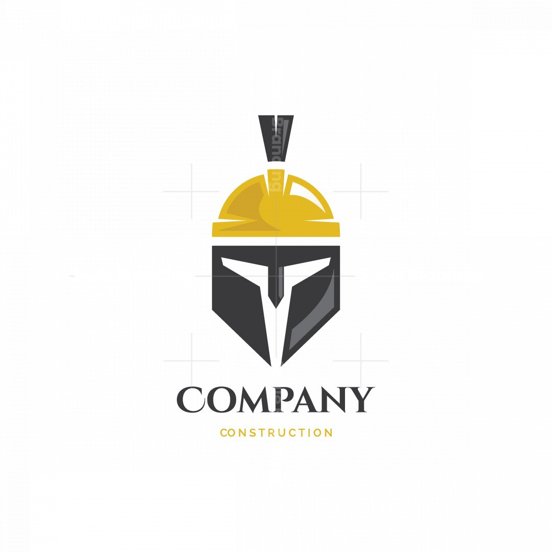 Gladiator Builder Construction Company Symbol Logo | Scalebranding