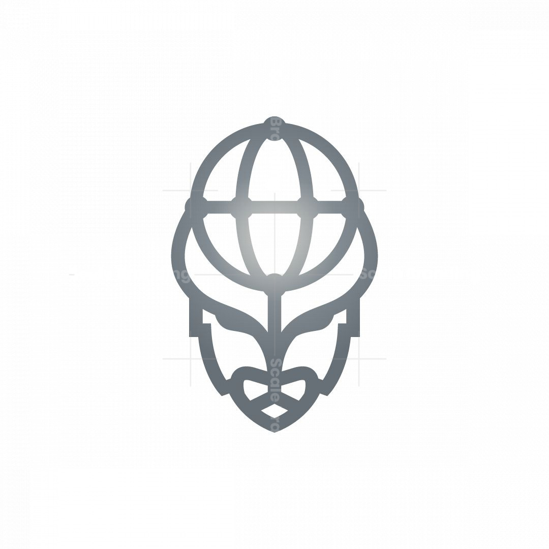 Global Bison Head Logo | Scalebranding