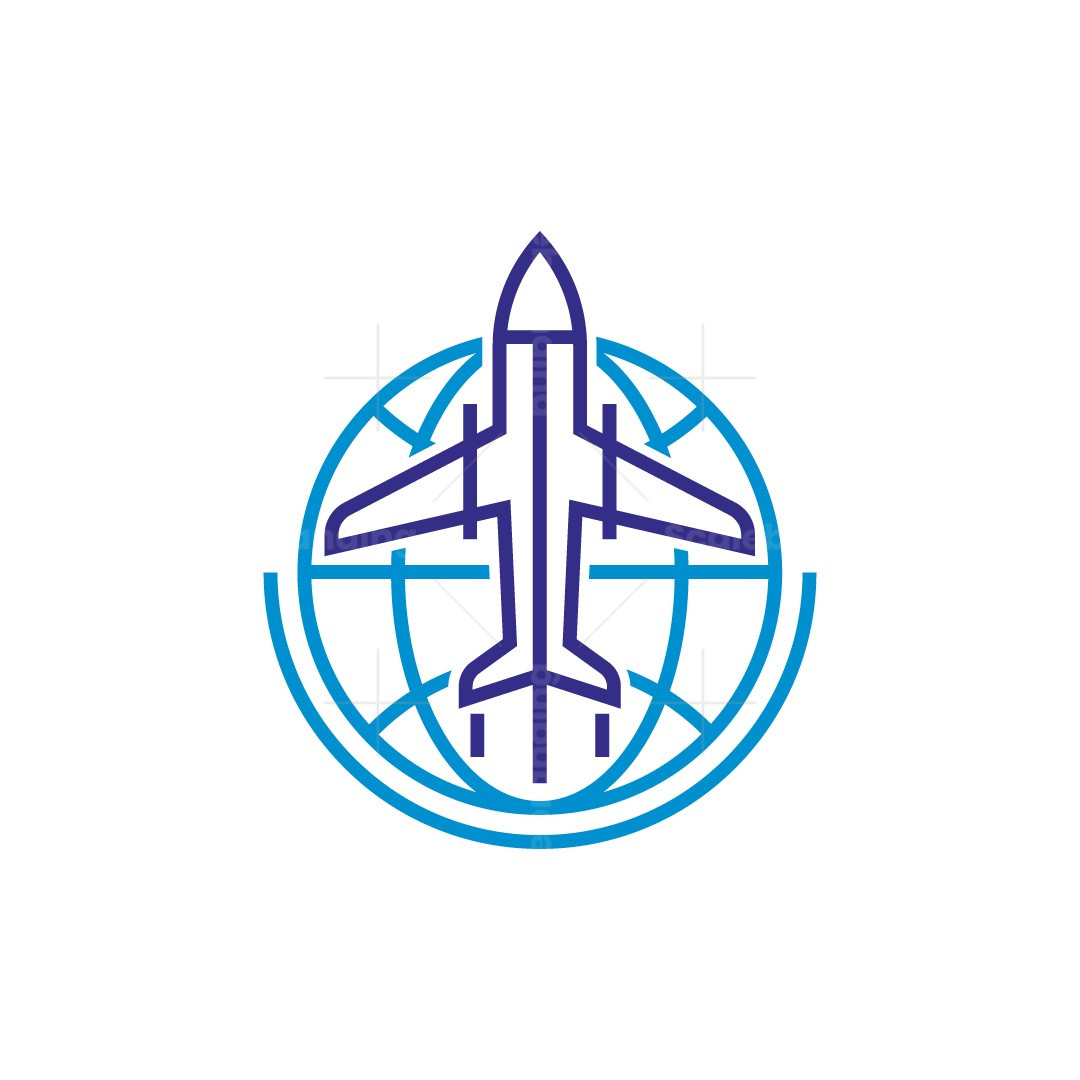 Global Plane Logo | Scalebranding