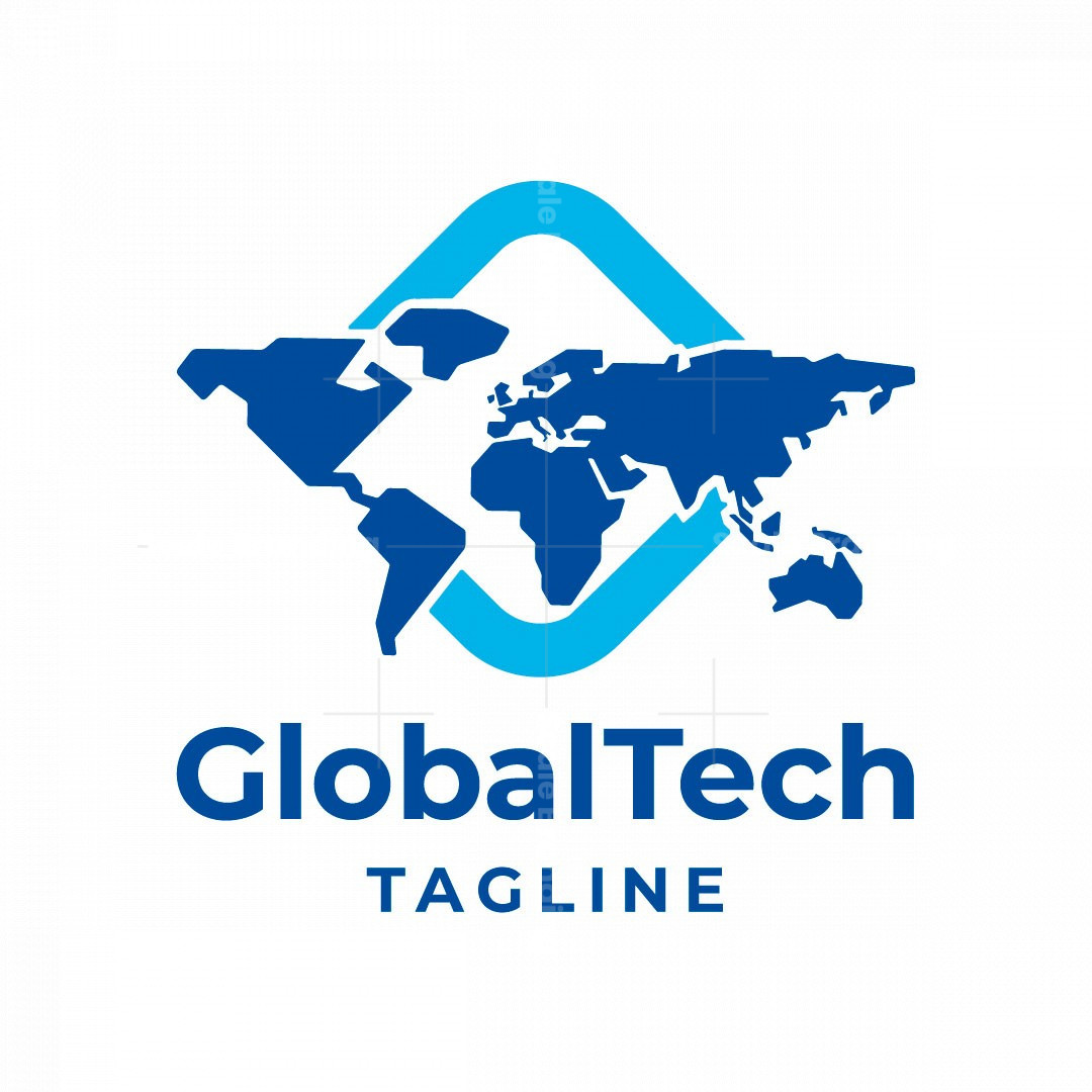 Global Tech Logo | Scalebranding
