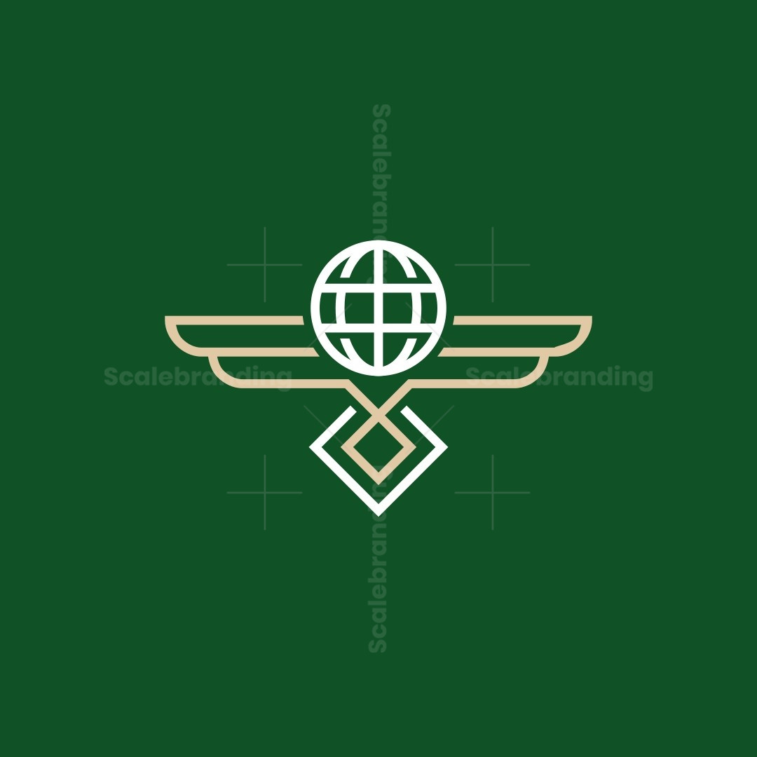 Globe Wings Logo | Scalebranding