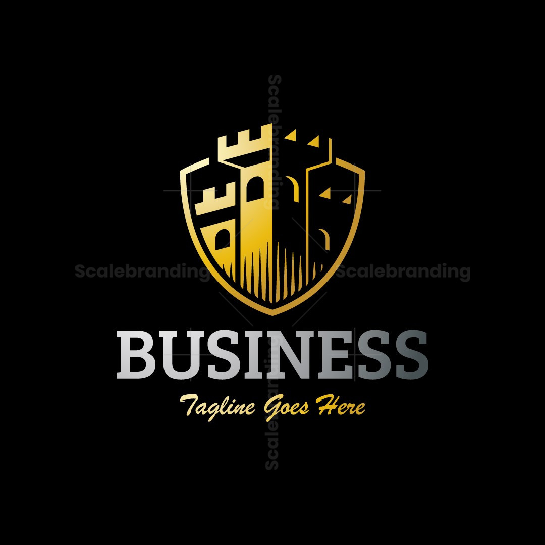 Glorious Castle Shield Logo | Scalebranding