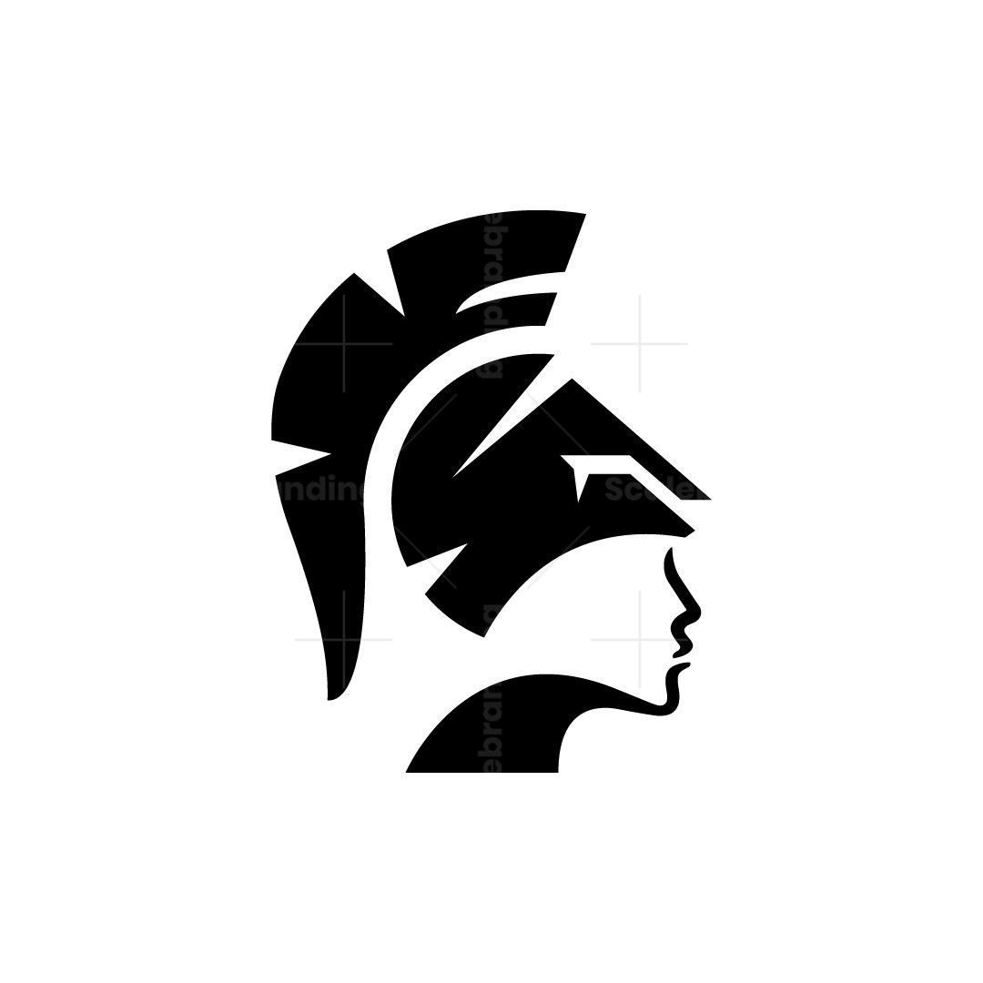 Glorious Warrior Athena Logo | Scalebranding
