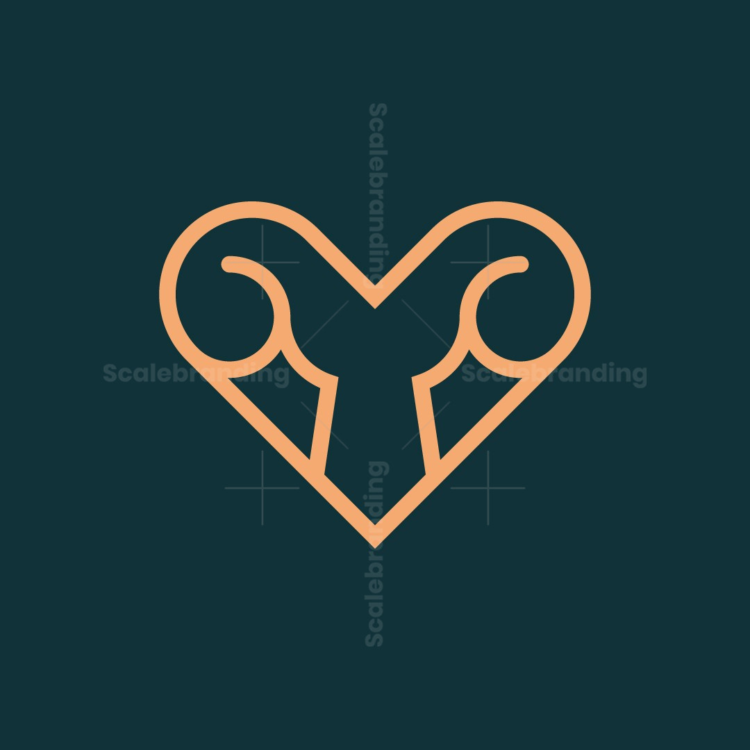 Goat Heart Logo | Scalebranding