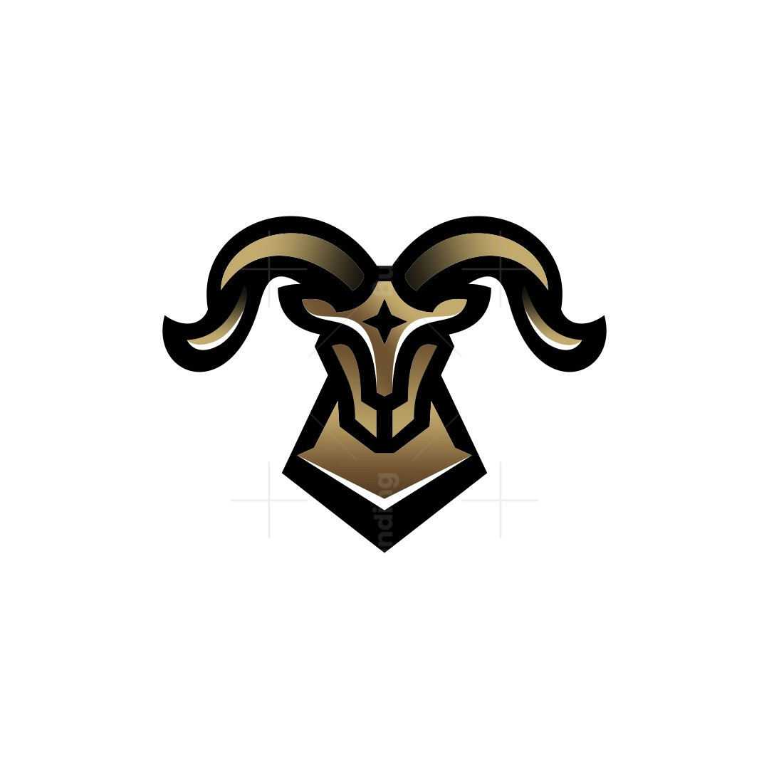 Goat Sports Team Logo