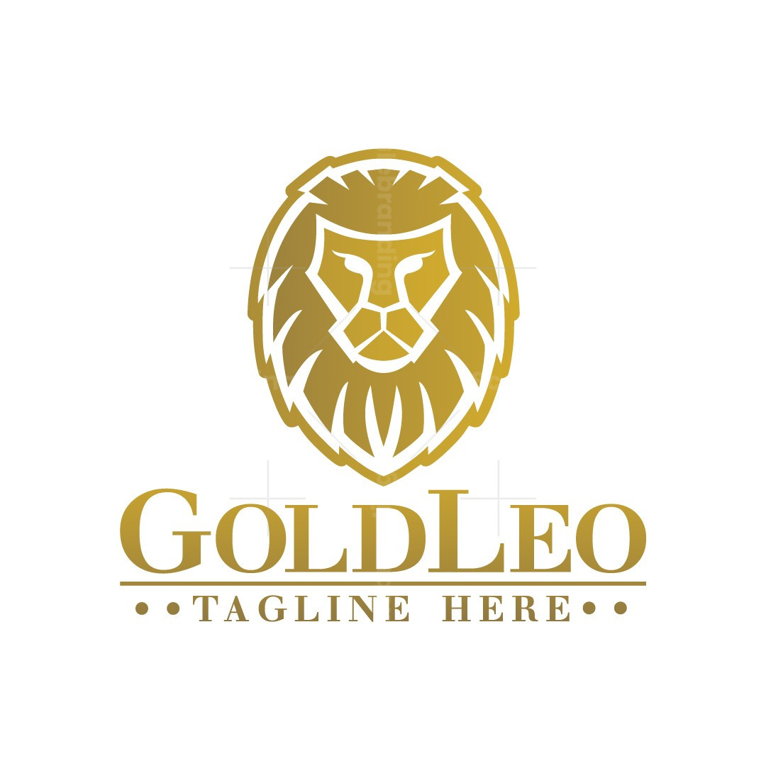 Gold Leo Logo | Scalebranding
