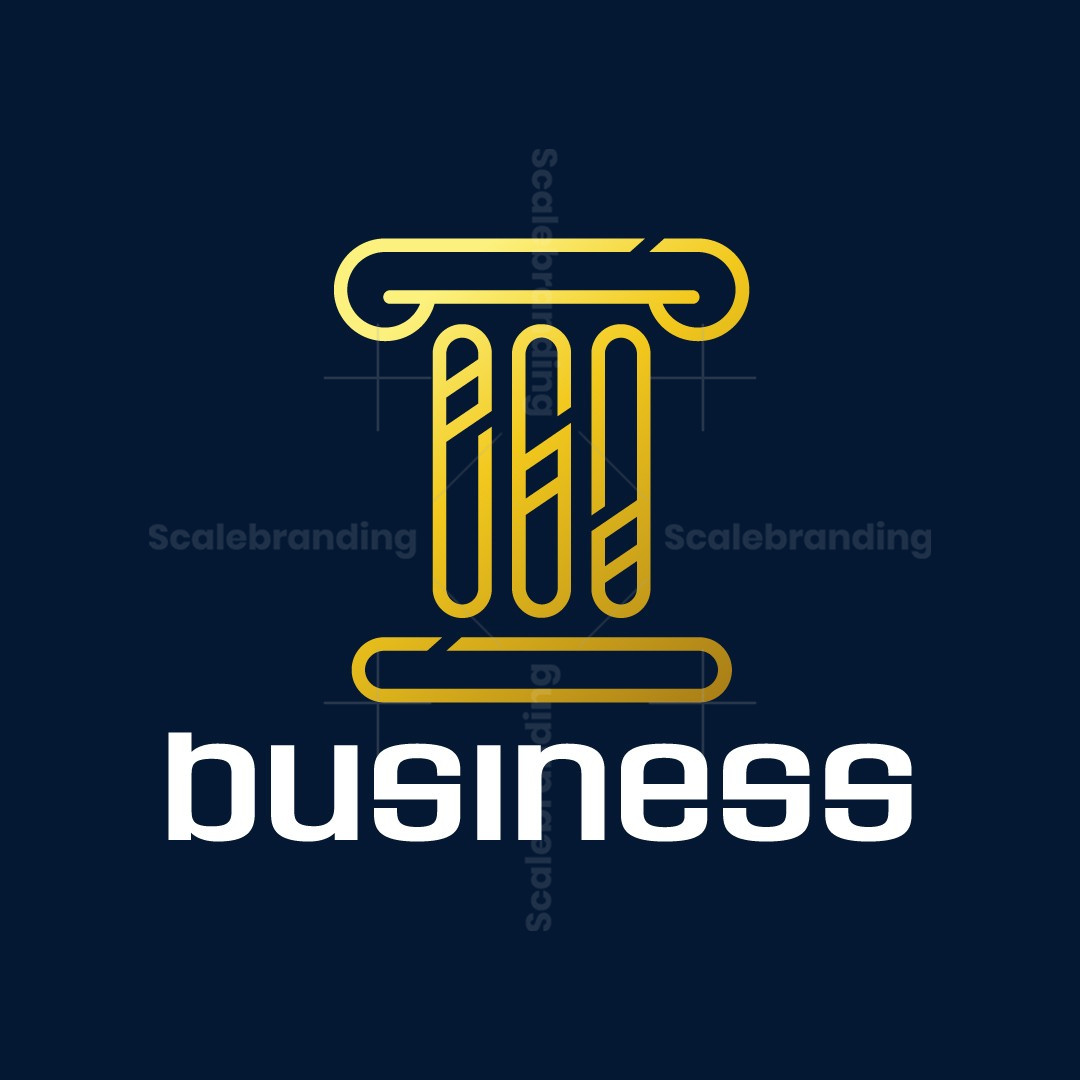 Golden Column Logo | Scalebranding