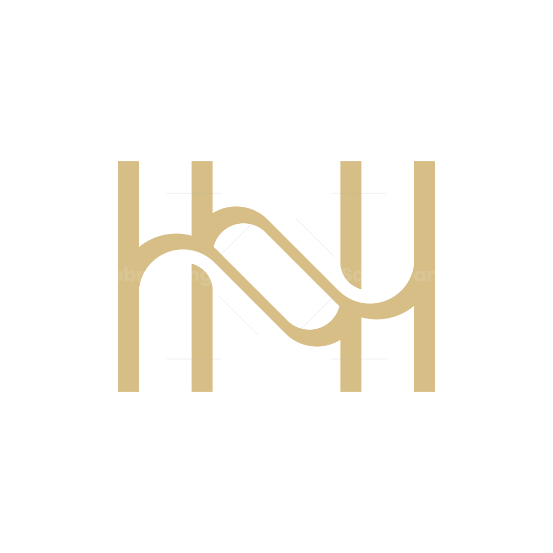 Intertwined Letter HH Monogram Logo | Scalebranding