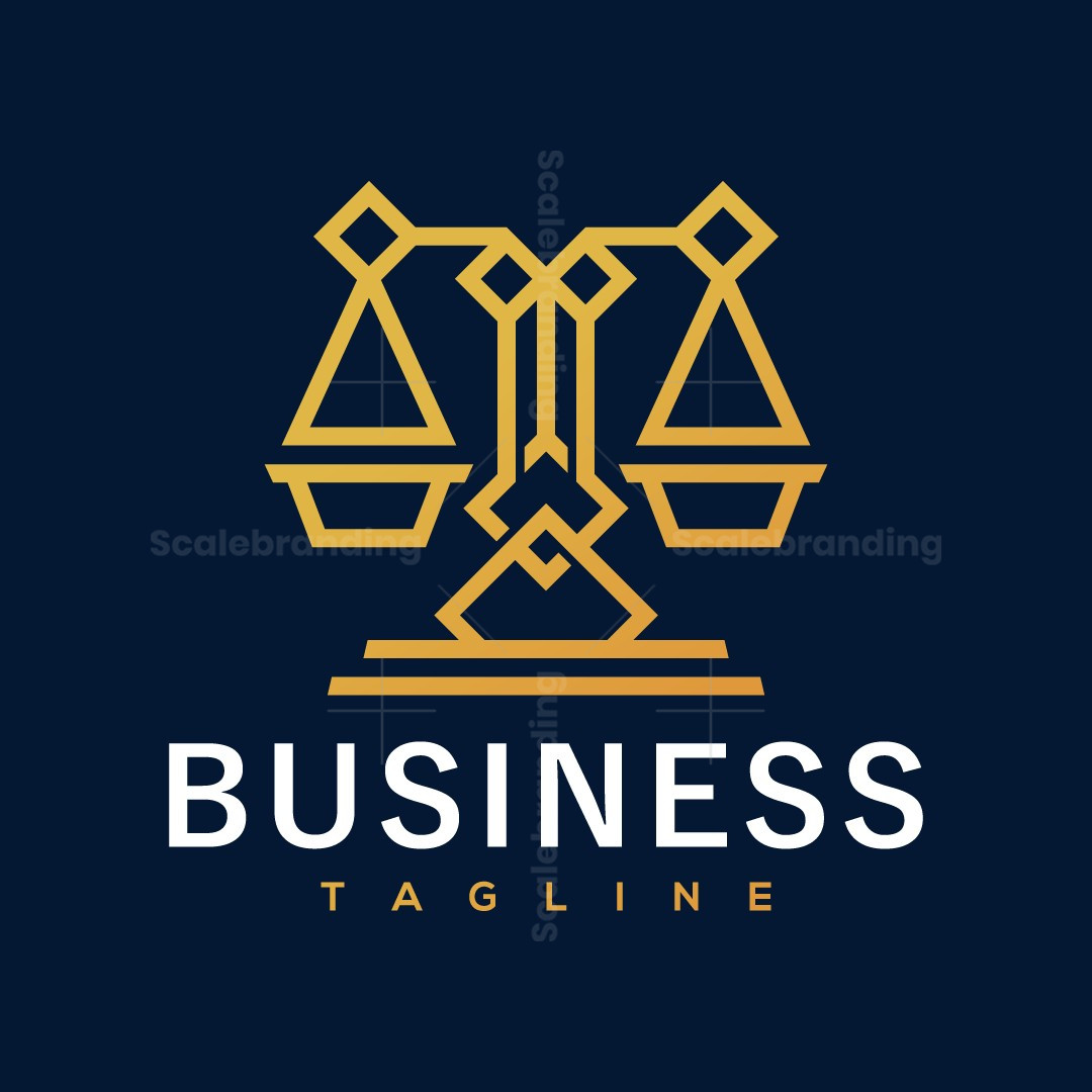 Golden Law Logo | Scalebranding