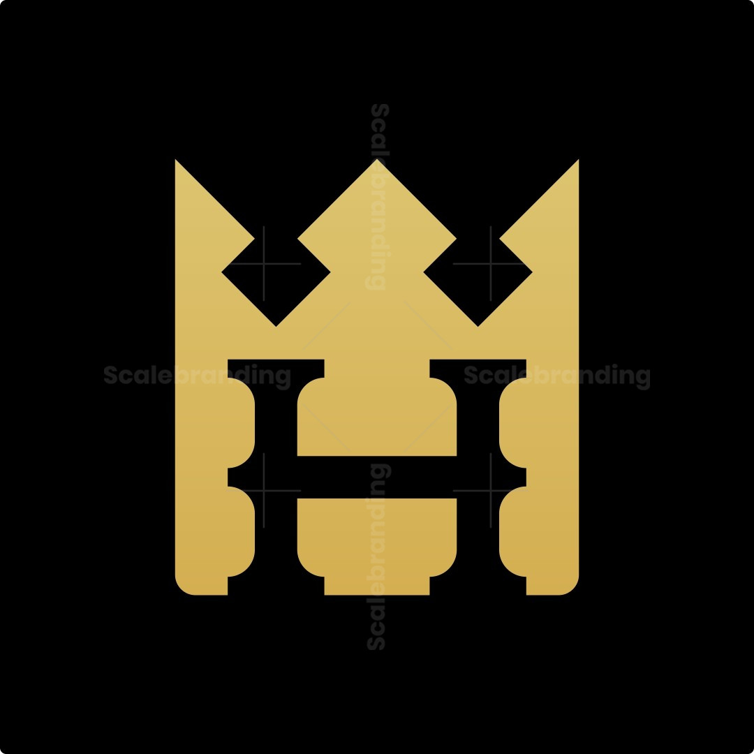 H With Crown Logo Double H Crown Logo