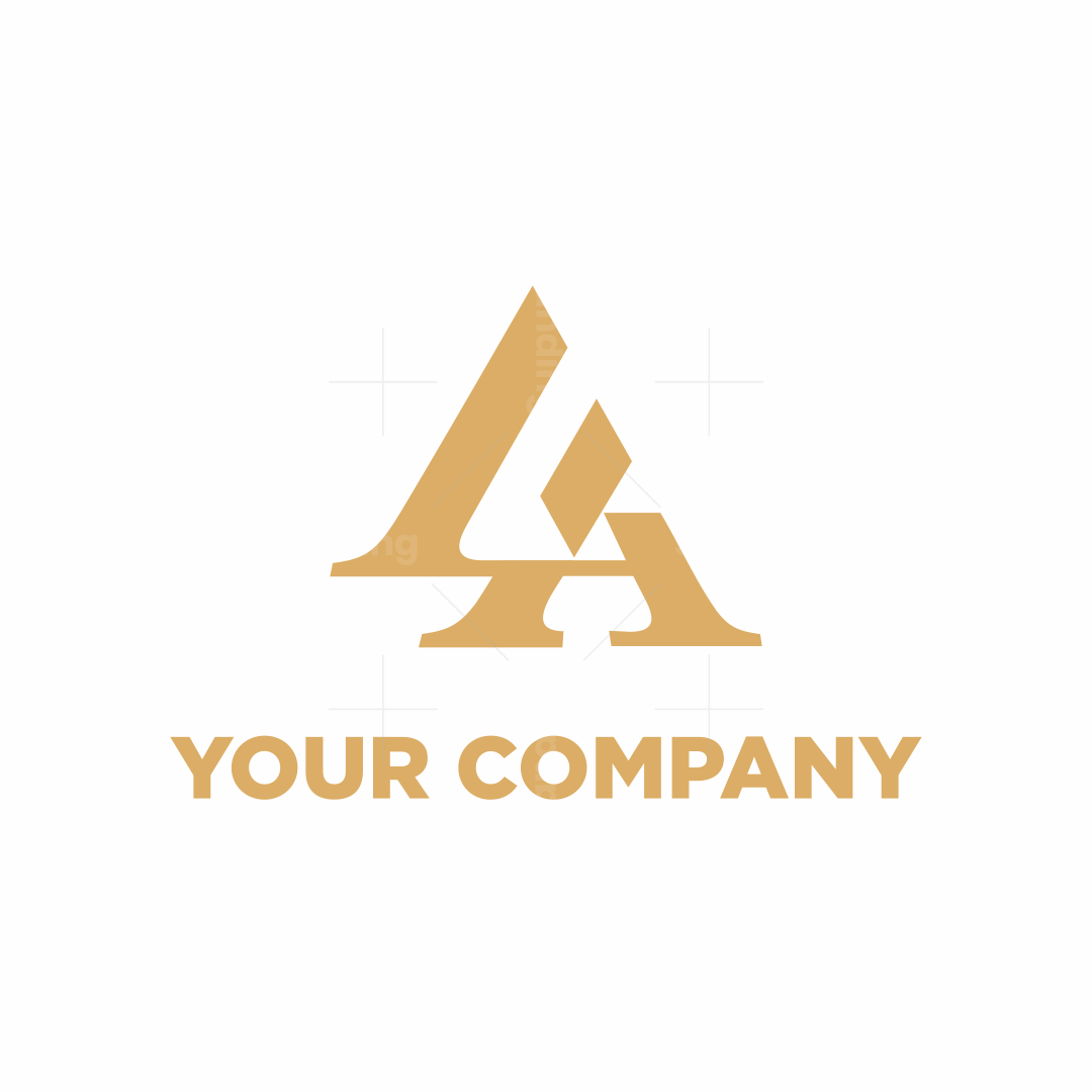 Letter L A Monogram Logo | Scalebranding