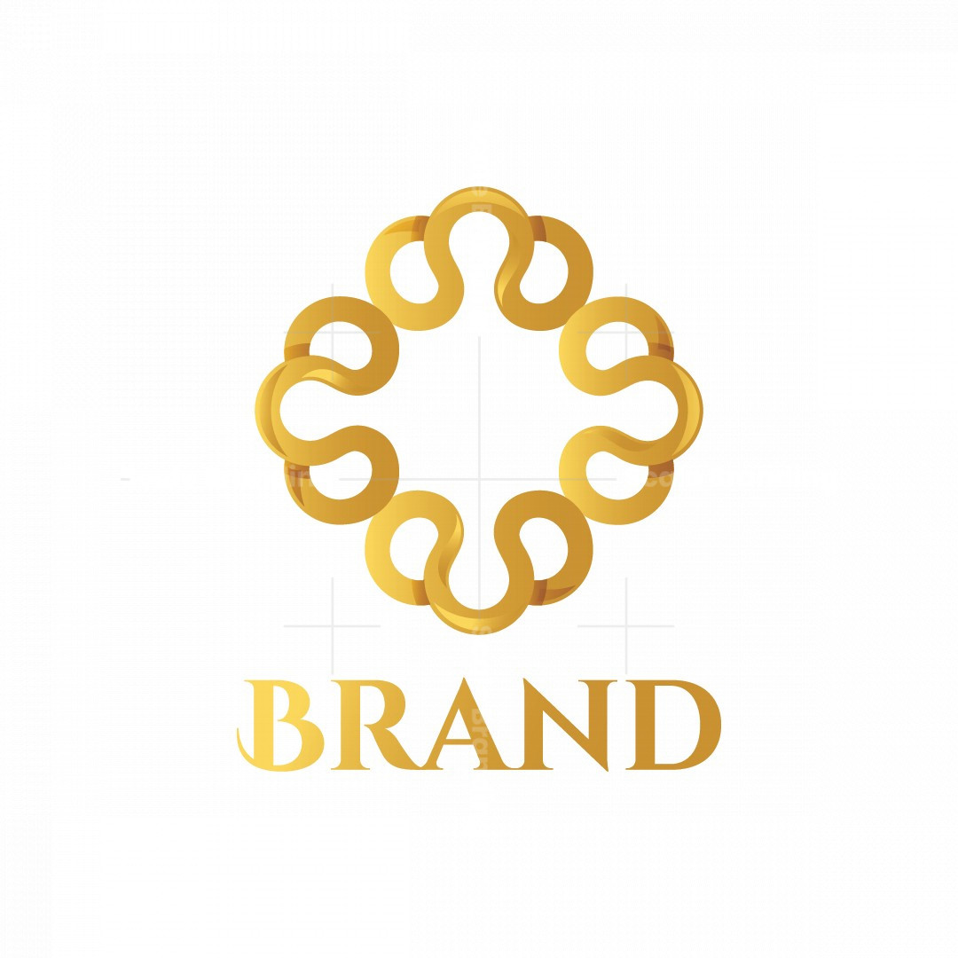 Golden Lines Symbol Logo | Scalebranding