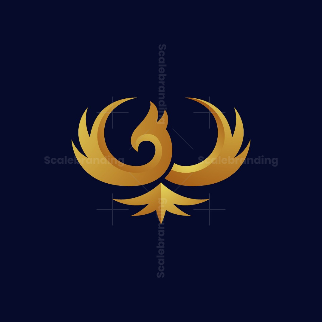 Golden Phoenix Logo | Scalebranding