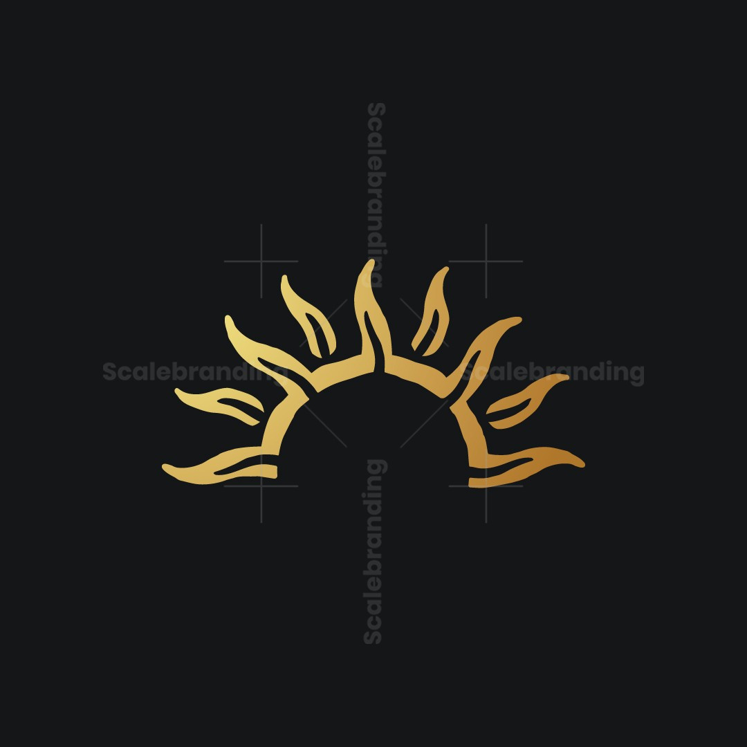 Golden Sunset Logo | Scalebranding