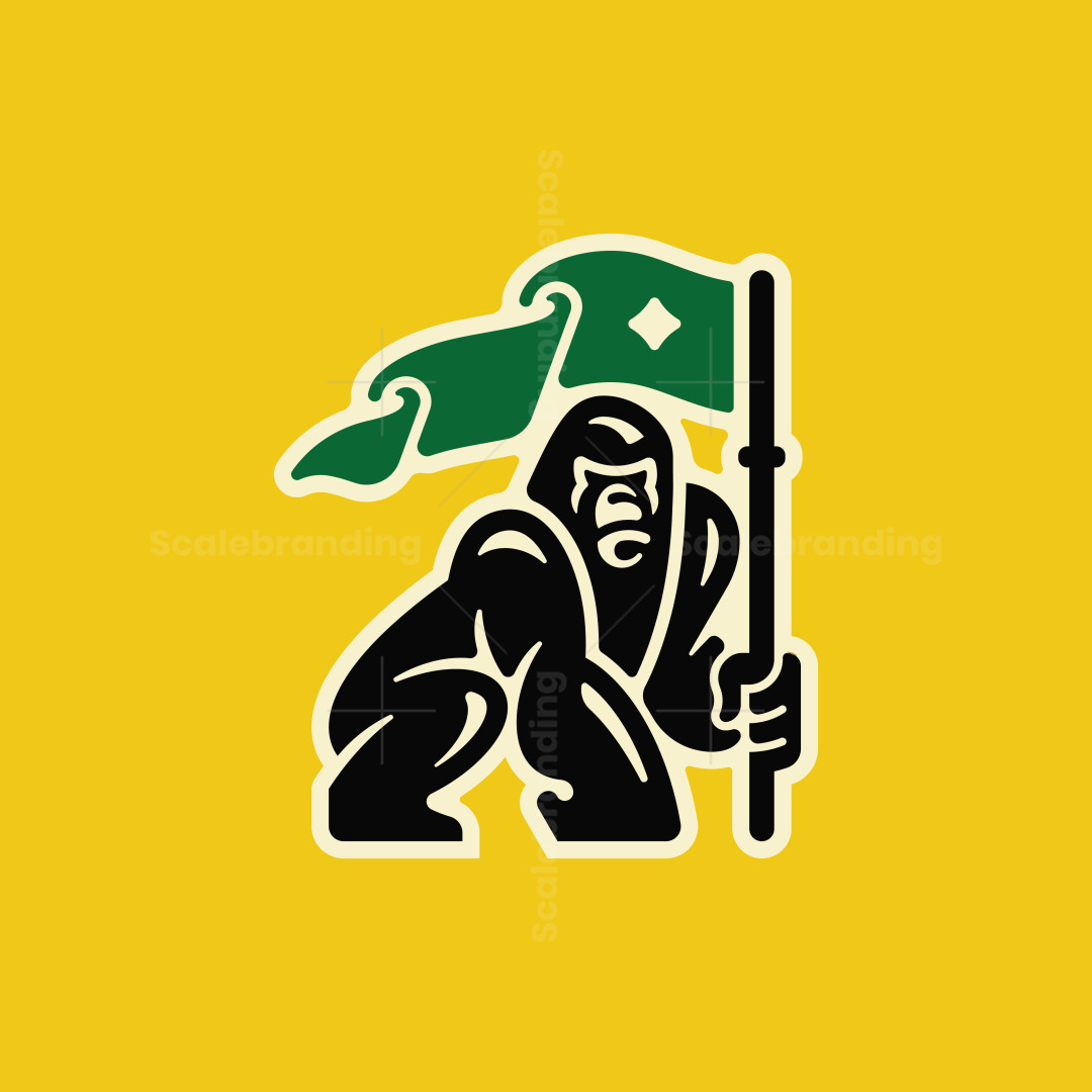 Gorilla Clan Flag Logo | Scalebranding