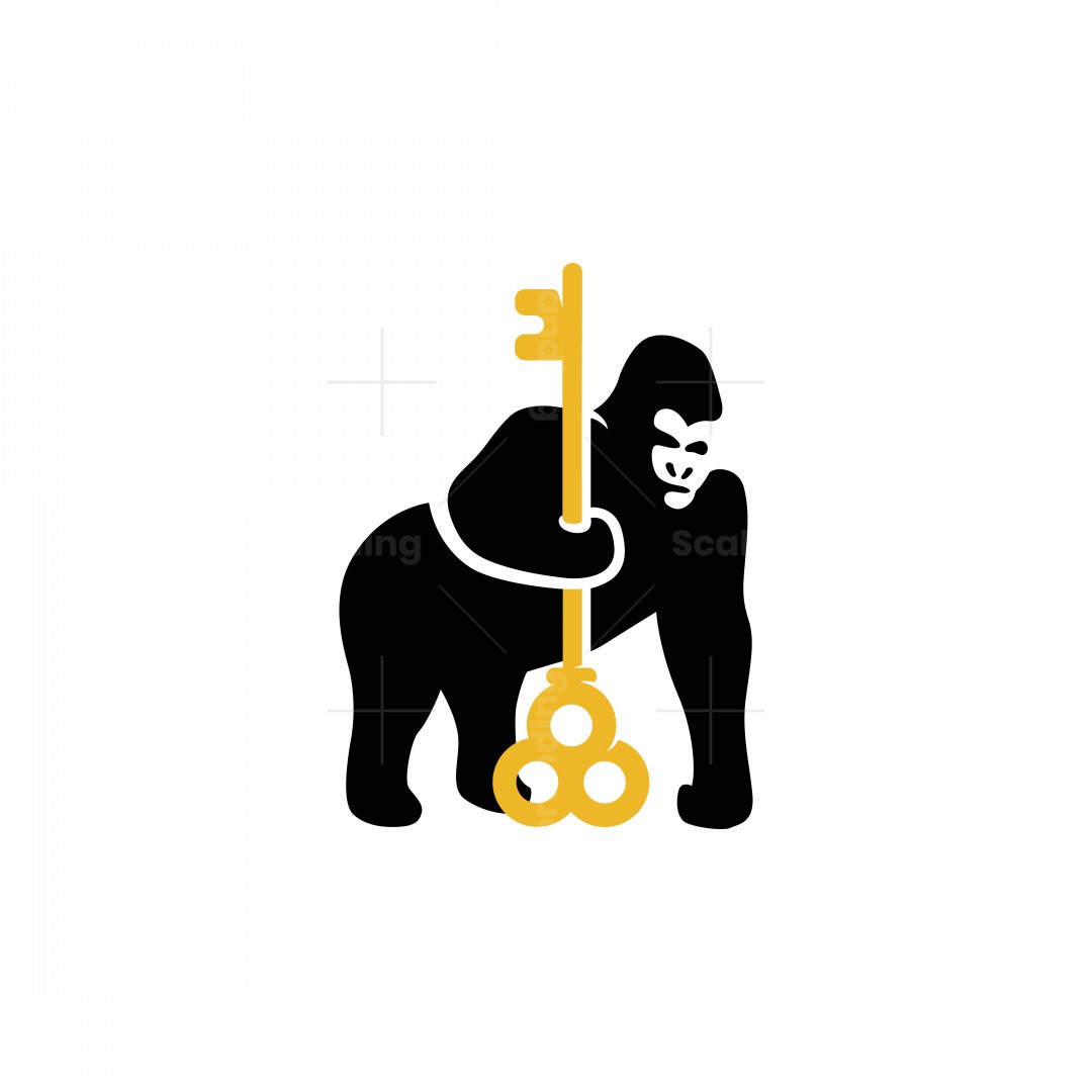 Gorilla Key Logo | Scalebranding