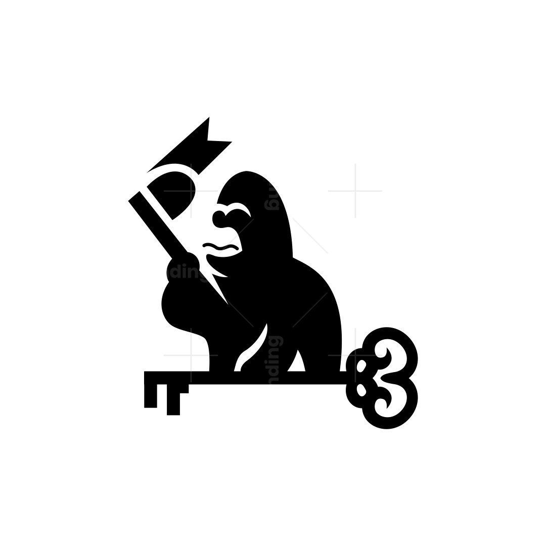 Gorilla Key Logo | Scalebranding