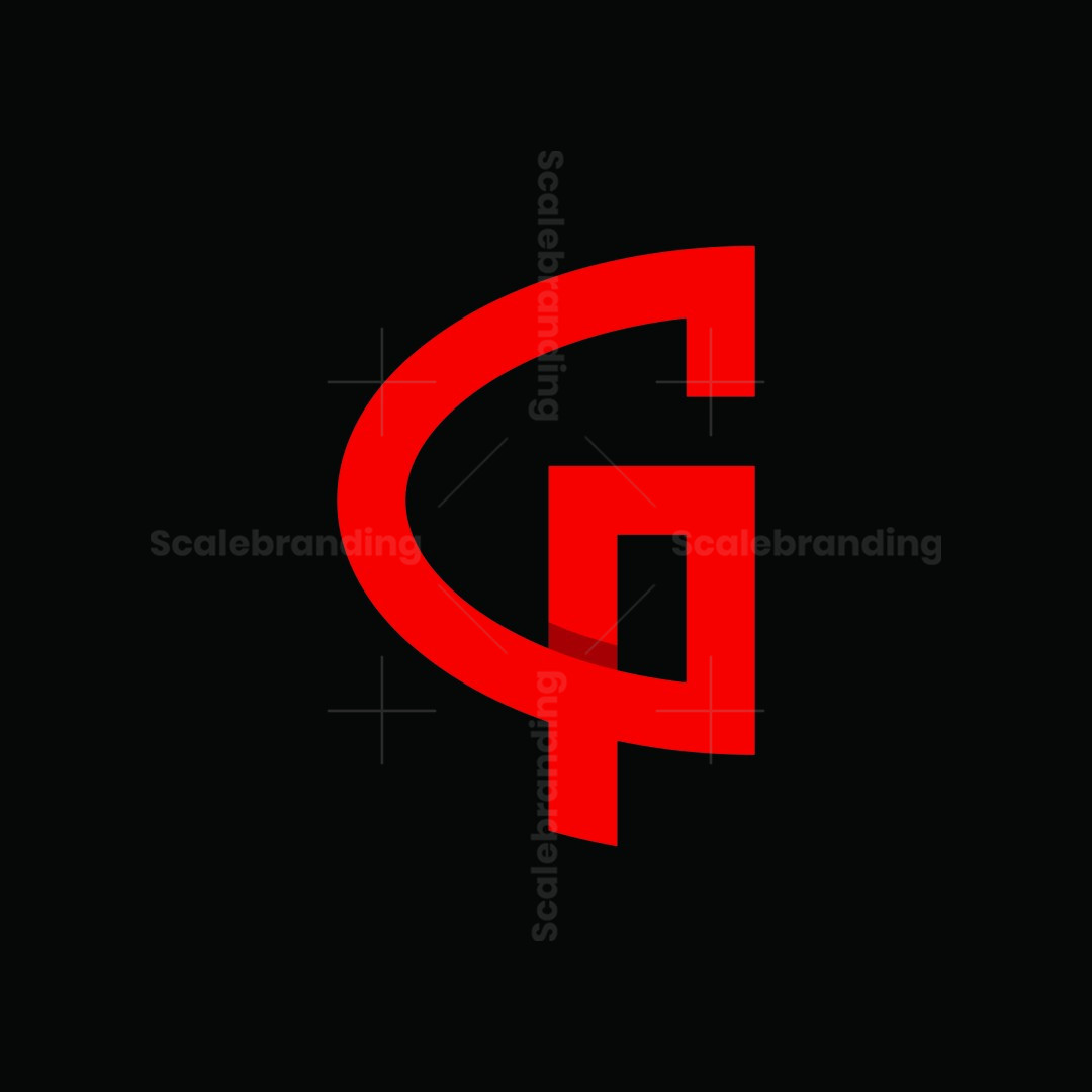 GP letter logo | Scalebranding