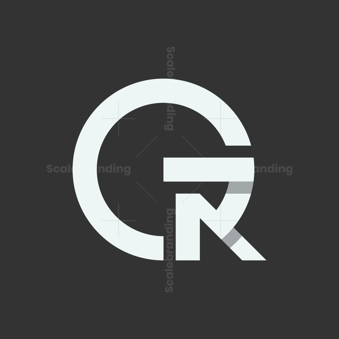 GR Monogram logo | Scalebranding