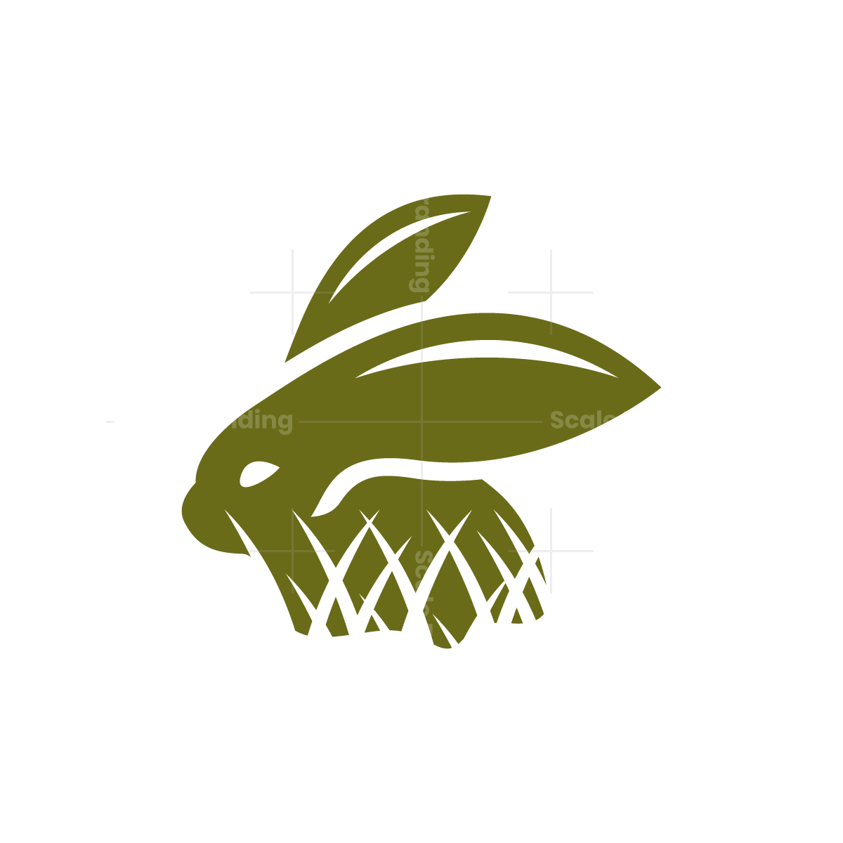 Grass Rabbit Logo | Scalebranding