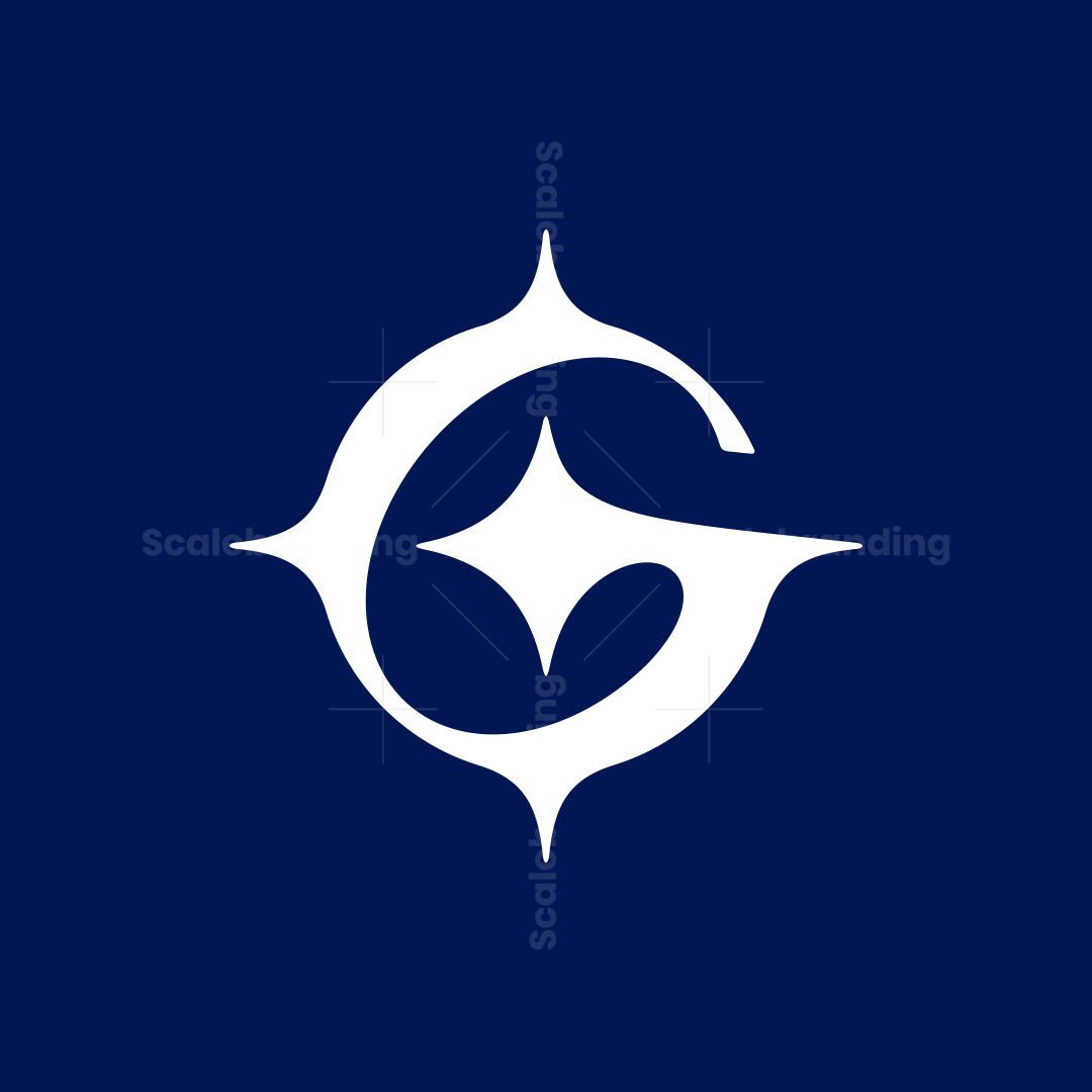 Gravity Star Space Letter G logo | Scalebranding