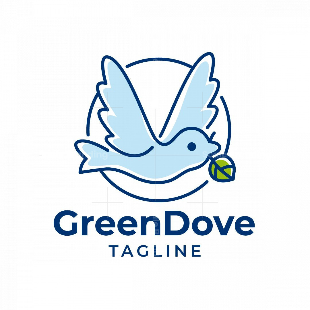 Green Dove Logo | Scalebranding