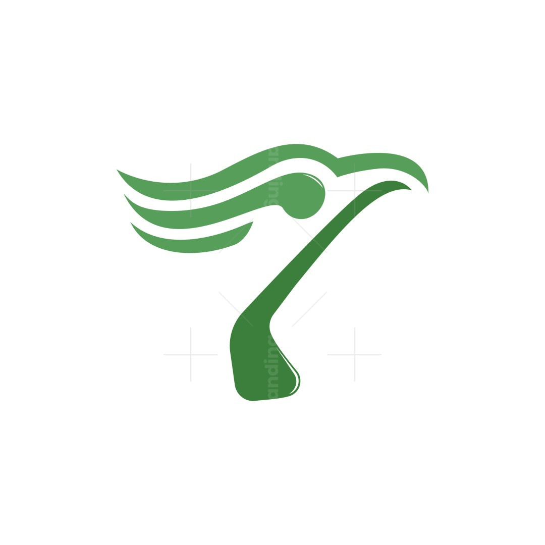 Green Eagle Golf Logo | Scalebranding