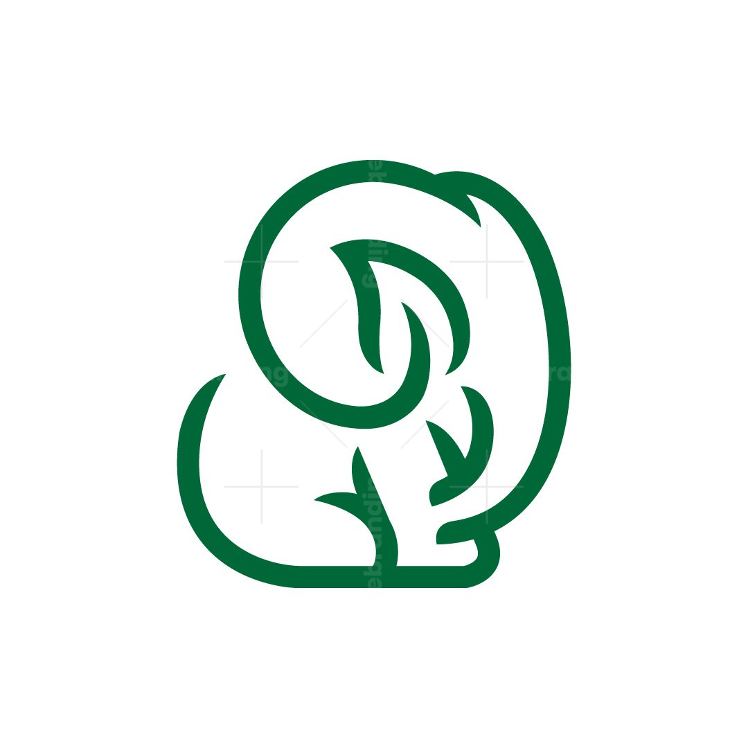Green Elephant Logo Nature Eco Elephant Logo | Scalebranding