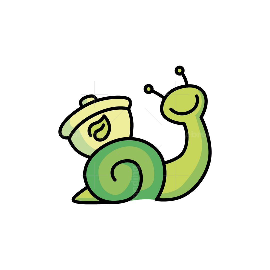Green Snail Logo | Scalebranding