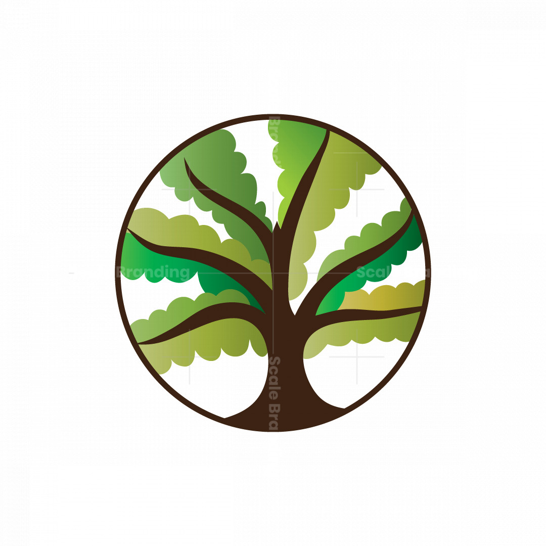 Green Tree Logo Tree